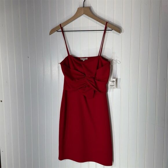 Charlotte Russe | Dresses | Vintage Charlotte Russe Red Bow Mini Dress ...